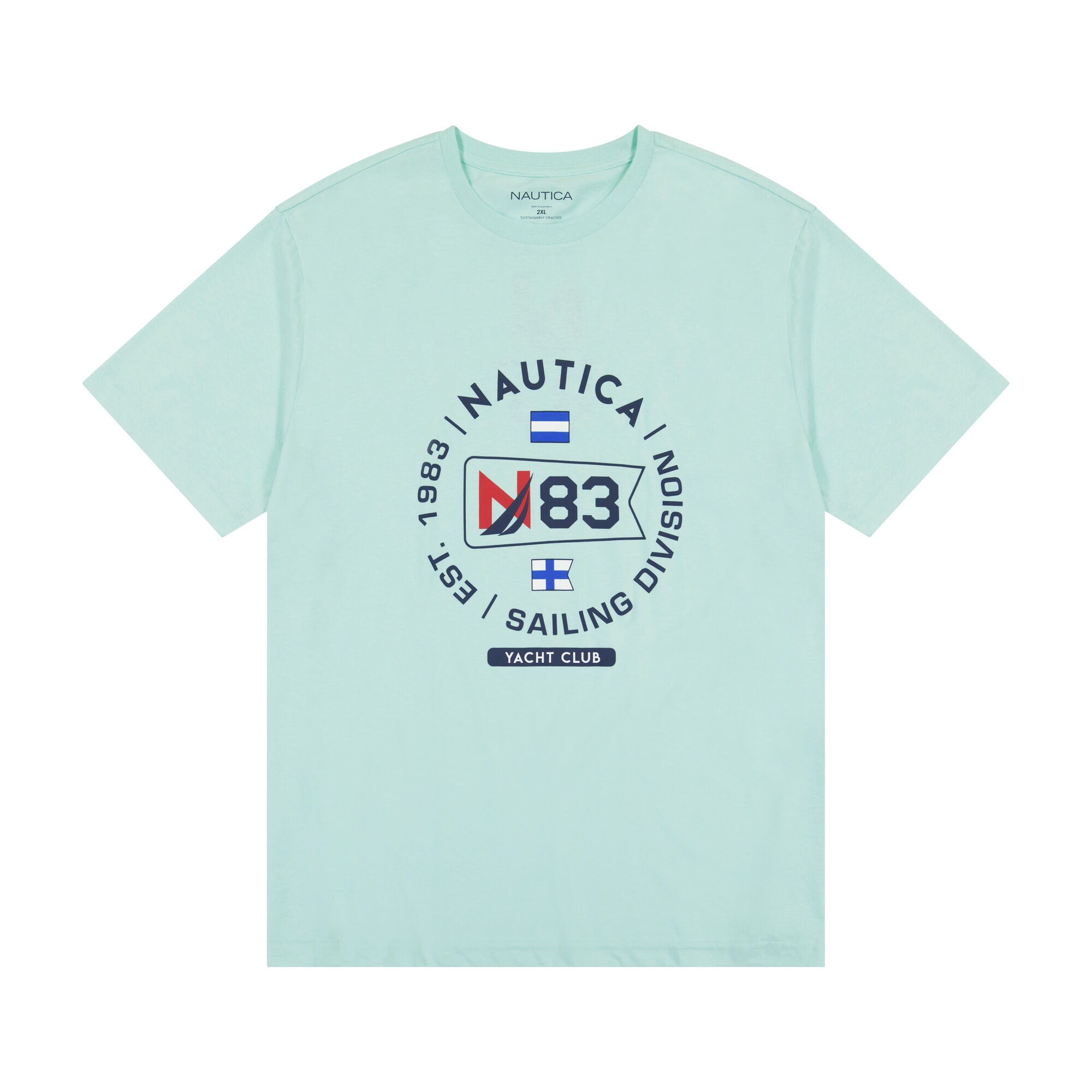 Nautica BIG & TALL SUSTAINABLY CRAFTED GRAPHIC T-SHIRT - QY2607-6954192