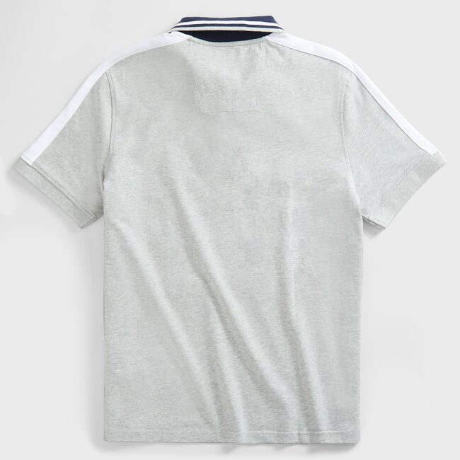 CLASSIC FIT COLORBLOCK LOGO PRINT POLO | Nautica